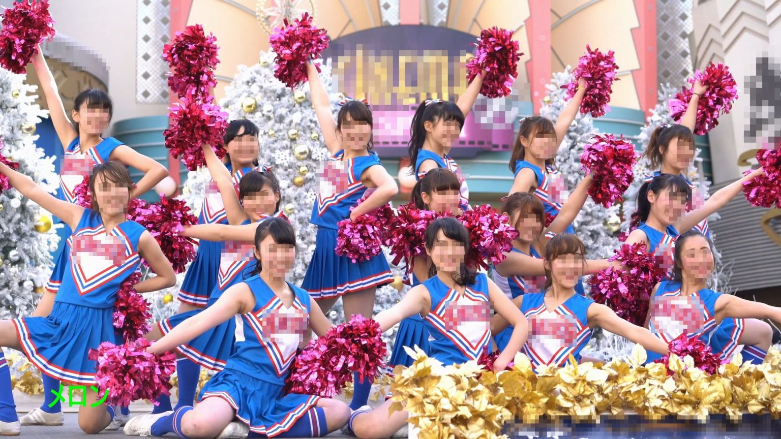 【pcolleレビュー】メロンの祭りだチアvol 5開脚vジャンプjdチアダンス界の魔女