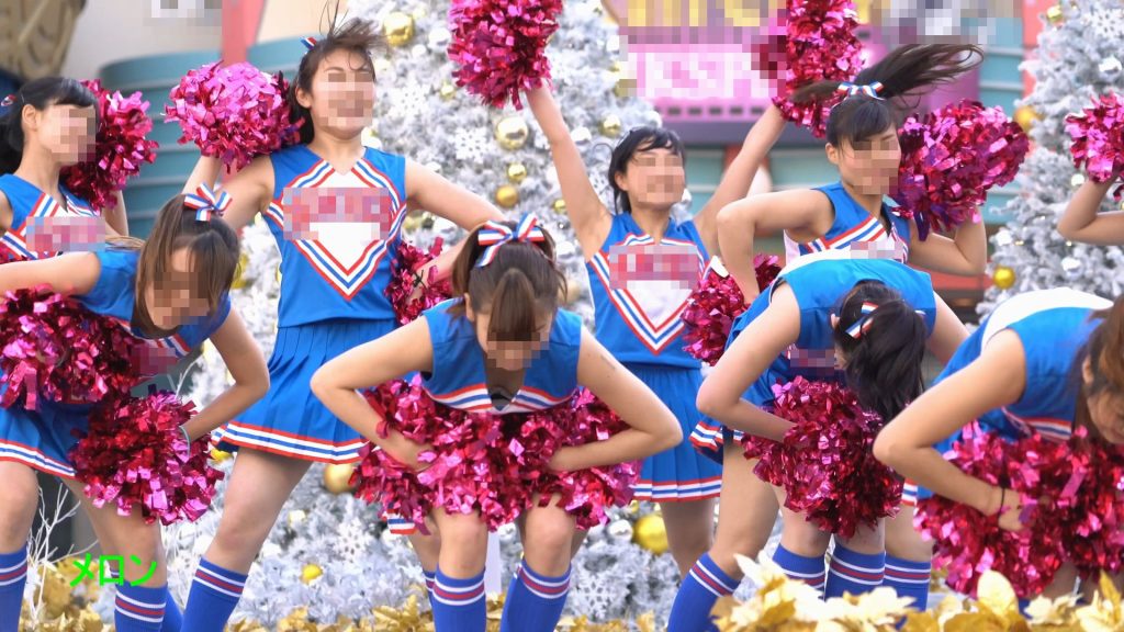 【Pcolleレビュー】メロンの祭りだチアvol.5開脚VジャンプJDチアダンス界の魔女